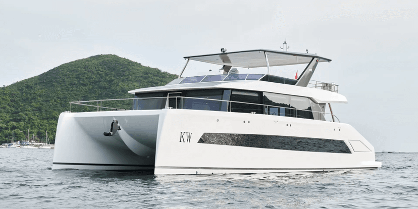 Lyxkatamaranen som drivs av solen - Dagens PS